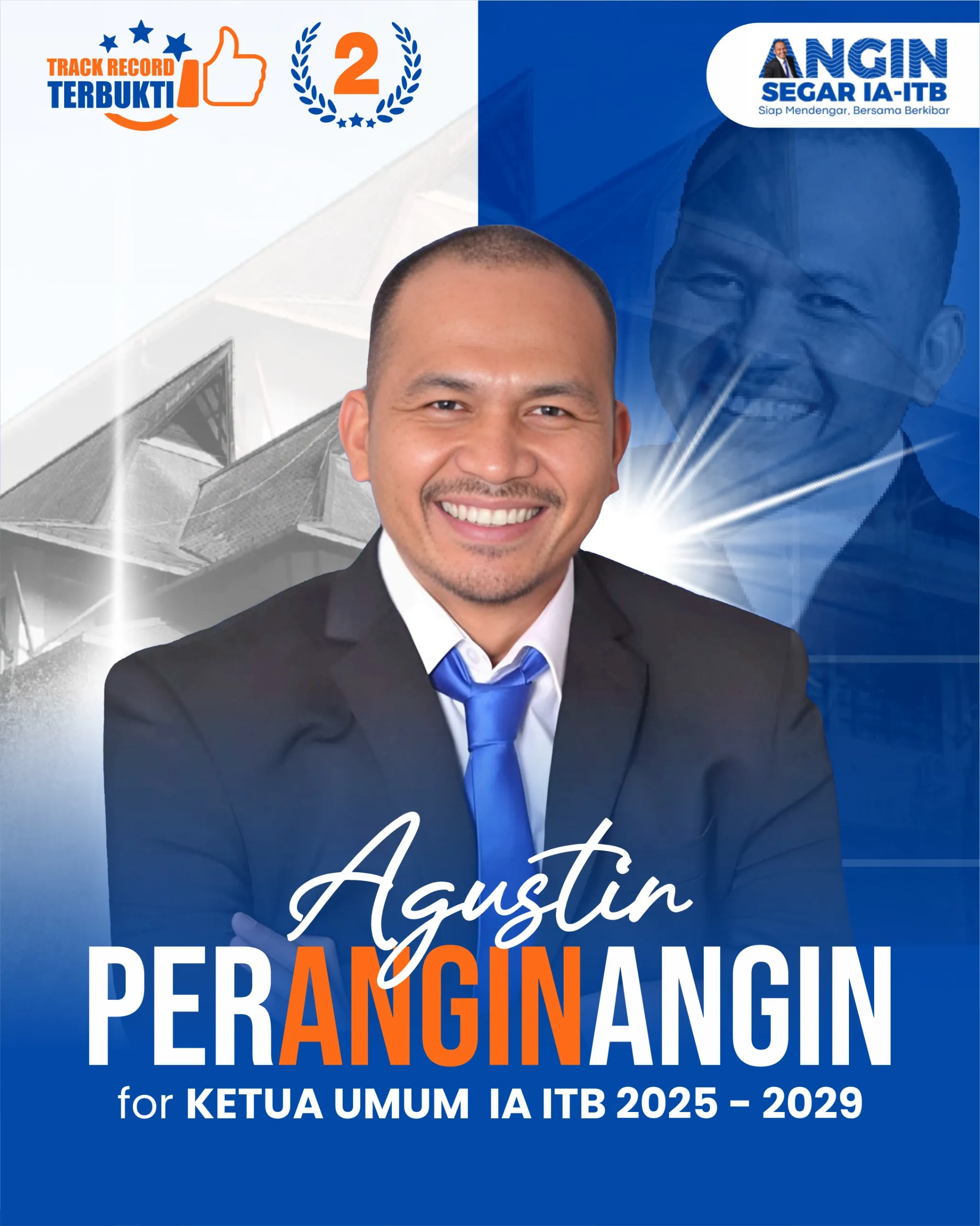 Agustin Perangin Angin for Ketua IA ITB 2025-2029